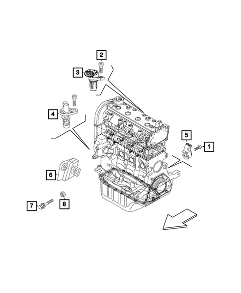 Sensors for 2014 Fiat 500L | Mopar eStore