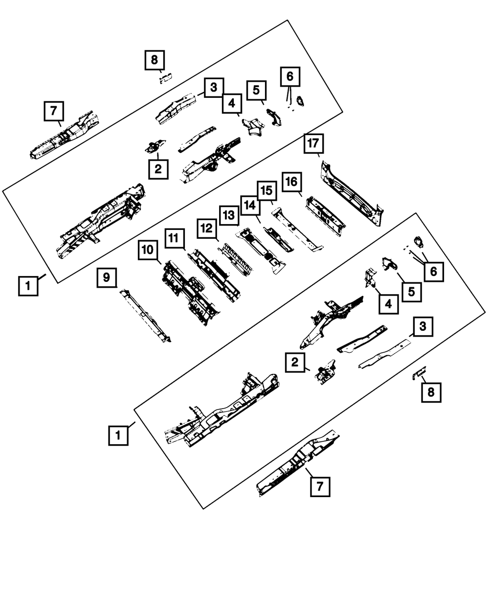 68227629AE - Liftgate Opening Panel 2017-2025 Chrysler | AutoNation Parts