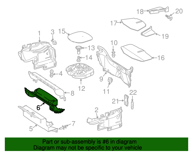 171-694-00-00-9051 - Front Trim 2005-2011 Mercedes-Benz | Mercedes-Benz ...
