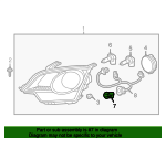 1992-2018 GM Multi-Purpose Light Bulb 15828918 GM | GMPartsDirect.com