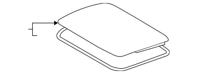 63201-47111 - Sunroof Glass 2016-2022 Toyota | Longo Toyota Parts