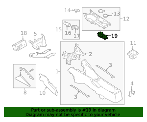 2016-2020 Toyota Control Switch 84780-WB003 | Toyota Parts Center