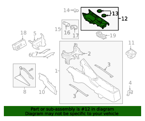 2016-2020 Toyota Upper Trim Panel 58805-WB004 | Toyota Parts
