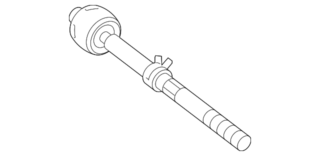 222-330-71-00 - Inner Tie Rod 2014-2021 Mercedes-Benz | Mercedes-Benz ...