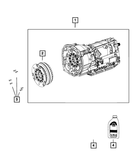 Transmission Assembly for 2021 Jeep Wrangler | My Mopar Parts