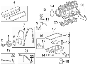 2011-2019 GM Valve,Oil Press Rlf 12608835 | GM Parts Center