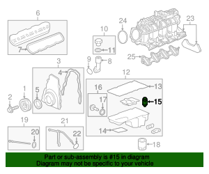 2011-2019 GM OEM NEW 11-19 GM Chevrolet GMC Sierra Engine Oil Pressure ...