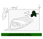 Genuine Socket & Wire (TAIL LIGHT HARNESS ON BODY) for 2016-2018 ...