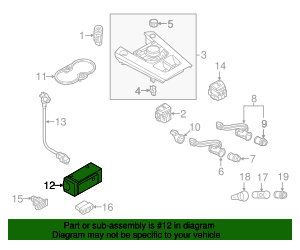81A-035-736 - Audio Auxiliary Jack 2017-2019 Audi | AutoNation Parts