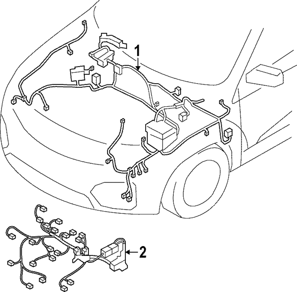 91400-CH020 - Engine Harness 2023-2025 Kia Sportage | Kia.Parts Store