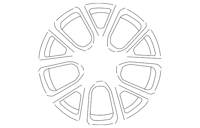 2014-2018 Jeep Cherokee Wheel, Alloy 1UT90GSAAA | TascaParts.com