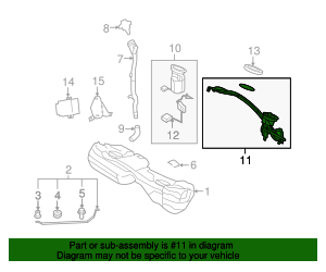 16147163296 - 2007-2013 BMW Fuel Filter (16-14-7-163-296) | BMW of ...