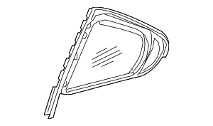 2015-2021 Mercedes-Benz Fixed Glass 205-730-05-55 | MB OEM Parts