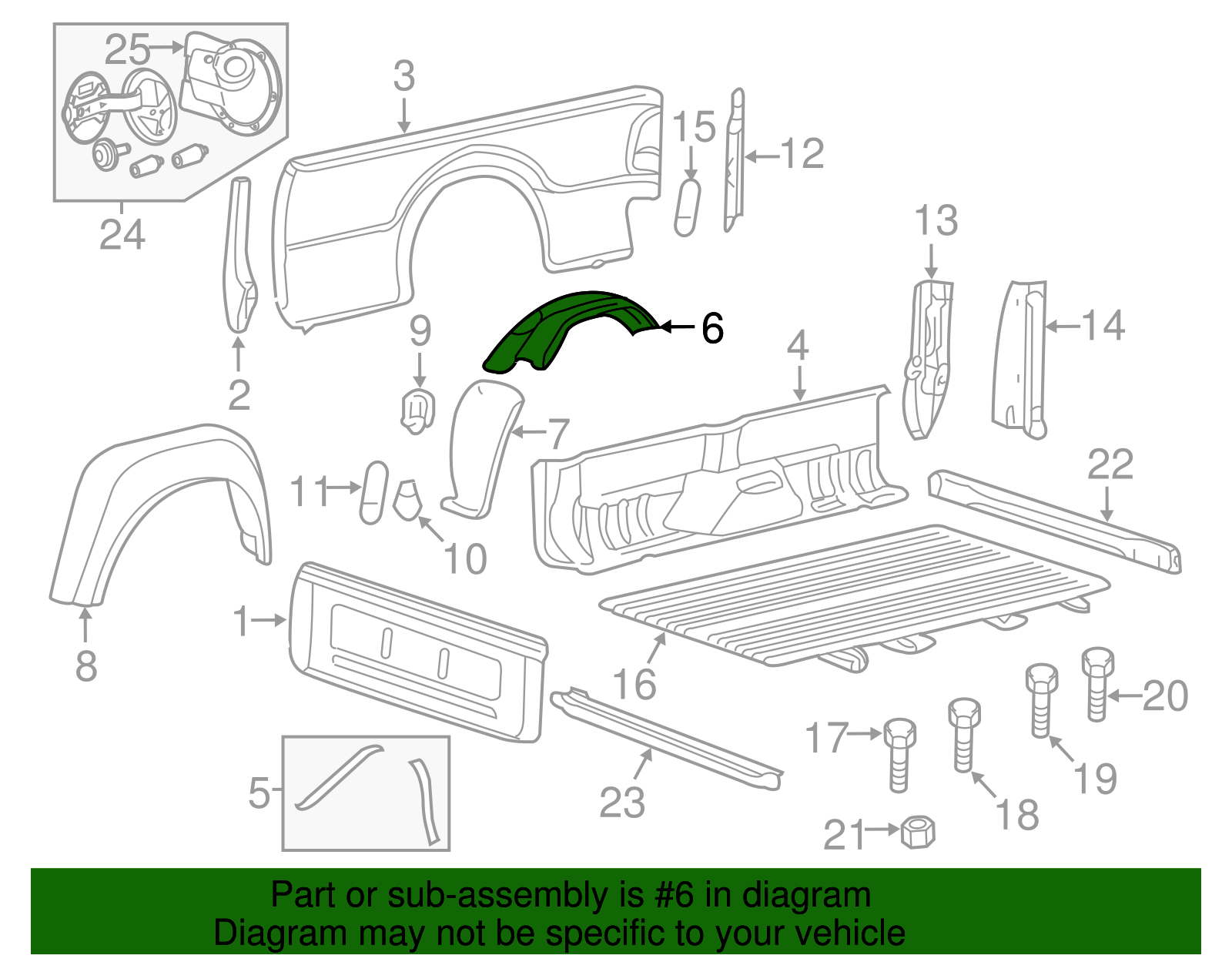 F81Z-9927887-AA - High-Quality Wheelhouse Panel for 1999-2016 Ford ...