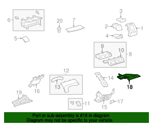 55607-47060 - Under Cover - 2012-2017 Toyota Prius V | Lithia Toyota Parts