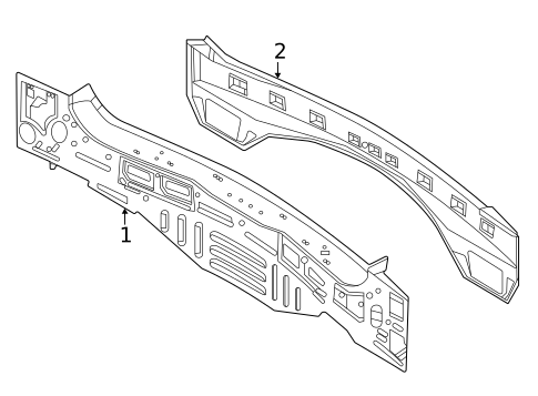 Rear Body Panel for 2021 Ford Explorer | OEM Parts Online