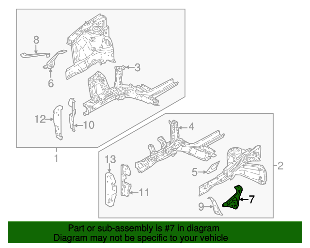 2018-2022 Hyundai Accent Bracket 64577-F9000 | OEM Parts Online