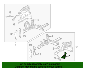 2018-2022 Hyundai Accent Bracket 64577-F9000 | OEM Parts Online