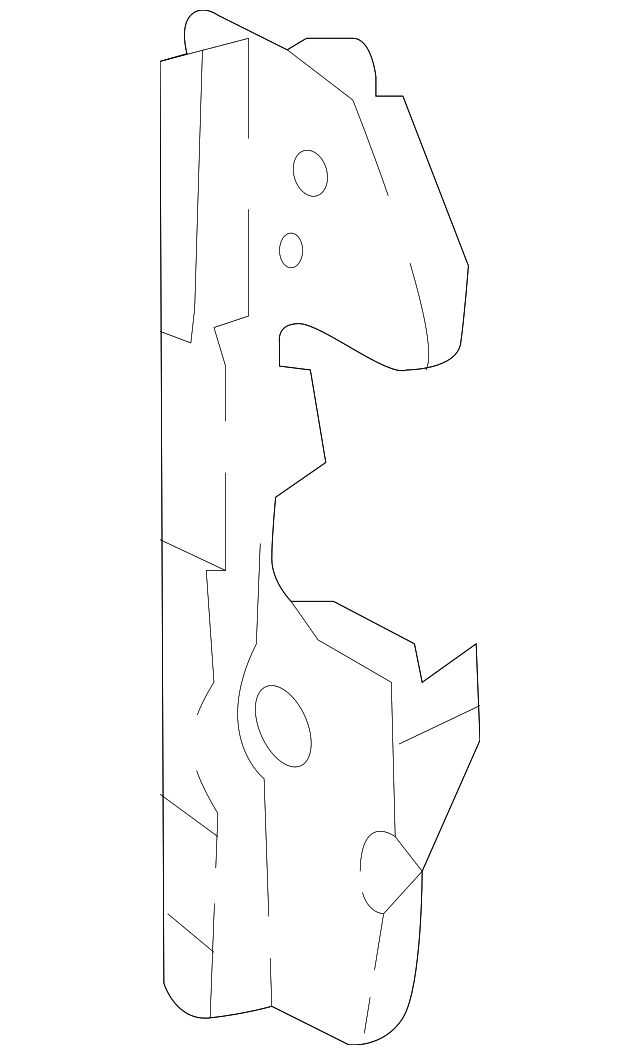 64636-H8000 - Extension Panel - 2018-2022 Hyundai Accent | hyundaiparts