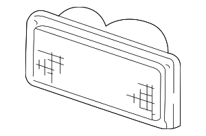1994-2000 GM Park Lamp 5976838 | TascaParts.com
