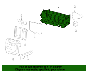 1B800-RCJ-020 - 2006-2007 Honda Accord - Case Assembly Ipu | Genuine ...