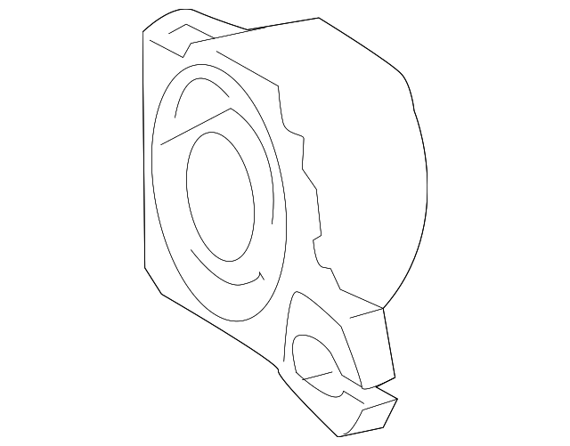 2012-2019 Mercedes-Benz Carrier Bushing 166-330-02-43 | MB OEM Parts