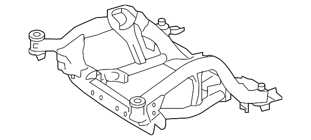 2012-2019 Mercedes-Benz Cross-Member 166-330-29-00 | Keyes Mercedes Parts
