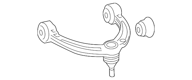 166-330-18-07 - Upper Control Arm 2012-2019 Mercedes-Benz | Mercedes ...