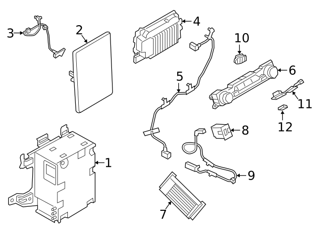 2020-2023 Ford Infotainment Display Control Module LB5Z-19A387-B | Varsity Ford