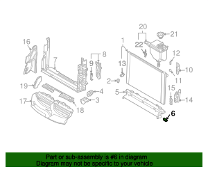 Genuine BMW 17-11-7-530-985 | Upper Support Insulator | FREE Shipping ...