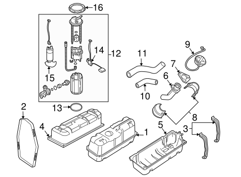 Fuel System Components for 2004 Pontiac GTO | GMPartsNow