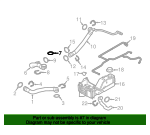 2011-2024 Ford Lower Hose O-Ring BC3Z-8590-H | TascaParts.com