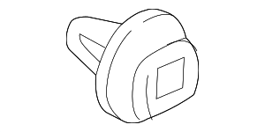 90467-08225 - Wheel Opening Molding Clip - 2015-2022 Lexus | MyLexusParts