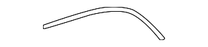 75688-78010 - Wheel Opening Molding Protector - 2015-2021 Lexus ...