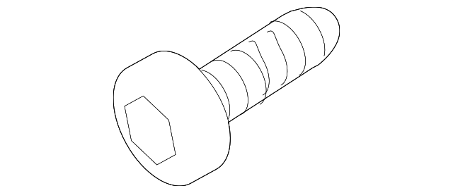 12492-06187E - Lens & Housing Screw 2012-2017 Kia | Kia.Parts Store