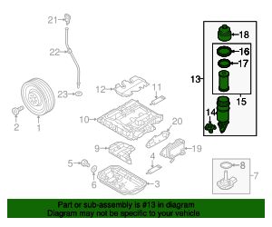 2009-2012 Volkswagen Touareg Oil Filter Housing 059-115-397-AG | OEM ...