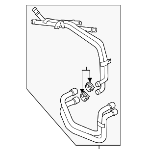 2013-2015 Audi Q7 Hose & Tube Assembly 7L8-121-070-BG | OEM Parts Online