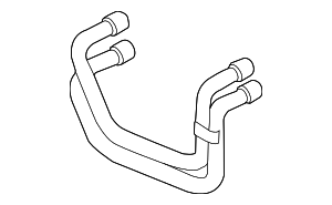 2009-2015 Audi Q7 Water Hose 7L6-122-073-J | Audi USA Parts