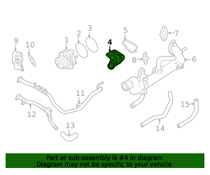 2013-2020 Infiniti Thermostat Unit 21200-9HP0A | Infiniti Parts Online