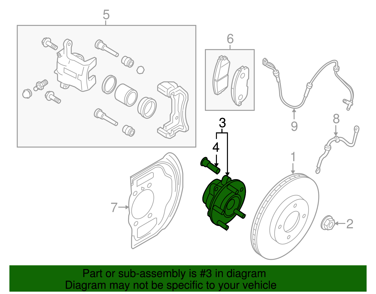 D0202-4BA0JNW - Value Advantage™ HUB ASSY FRONT 2014-2023 Nissan ...