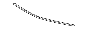 2021-2024 Cadillac Hood Front Edge Weatherstrip 85000013 GM ...