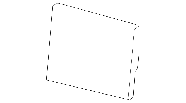 2021-2024 Cadillac Black Auxiliary Heater Wiring Harness Cover 84371234 ...