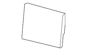 2021-2024 Cadillac Black Auxiliary Heater Wiring Harness Cover 84371234 ...