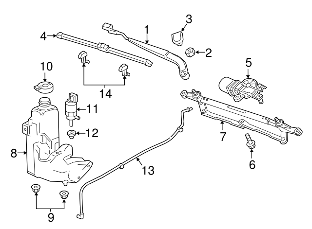 22944961 - Washer Nozzle - 2015-2021 GM | Findlay Part