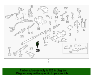 1999-2009 GM Automatic Transmission Shift Lever Seal 26093753 GM ...