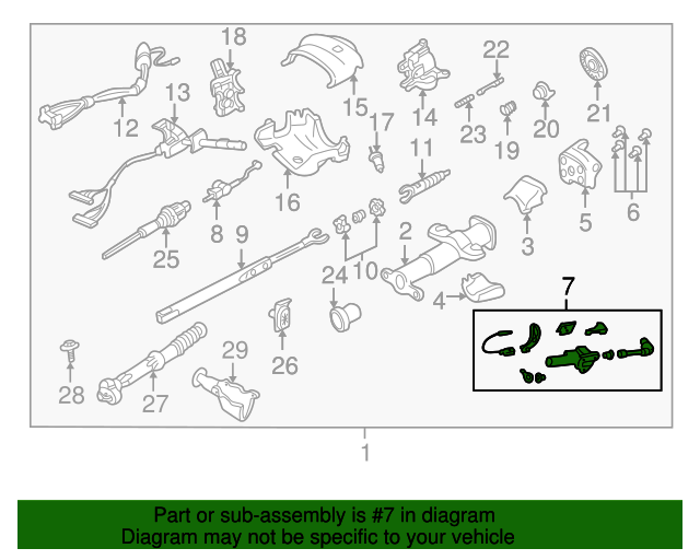 26092432 - Automatic Transmission Shift Lever 1999-2007 GM ...
