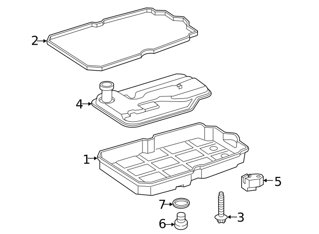 004-990-35-12 - Trans Pan Bolt 2014-2021 Mercedes-Benz | Mercedes-Benz ...