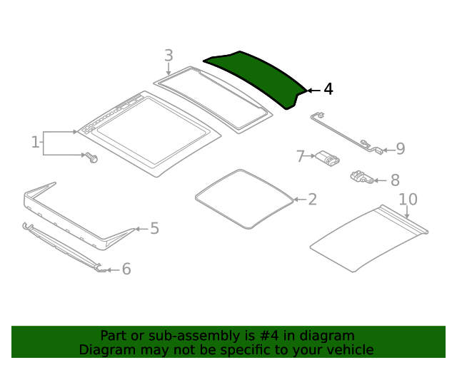 2020-2024 Ford Escape Rear Plate LJ6Z-18936-A | AutoNationParts.com