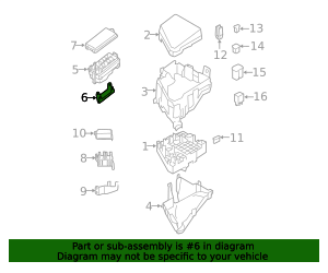 81041XC01A - Relay Box Bracket - 2019-2021 Subaru | World OEM Parts Subaru