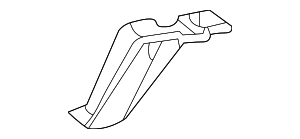 1996-1999 Nissan Pathfinder Bumper Cover Stay - Passenger Side (RH ...